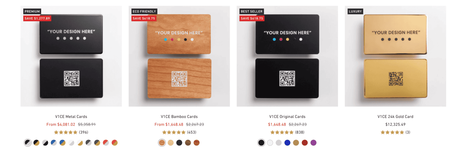 V1CE Business Card Review: The Best Digital/NFC Card? (2024)