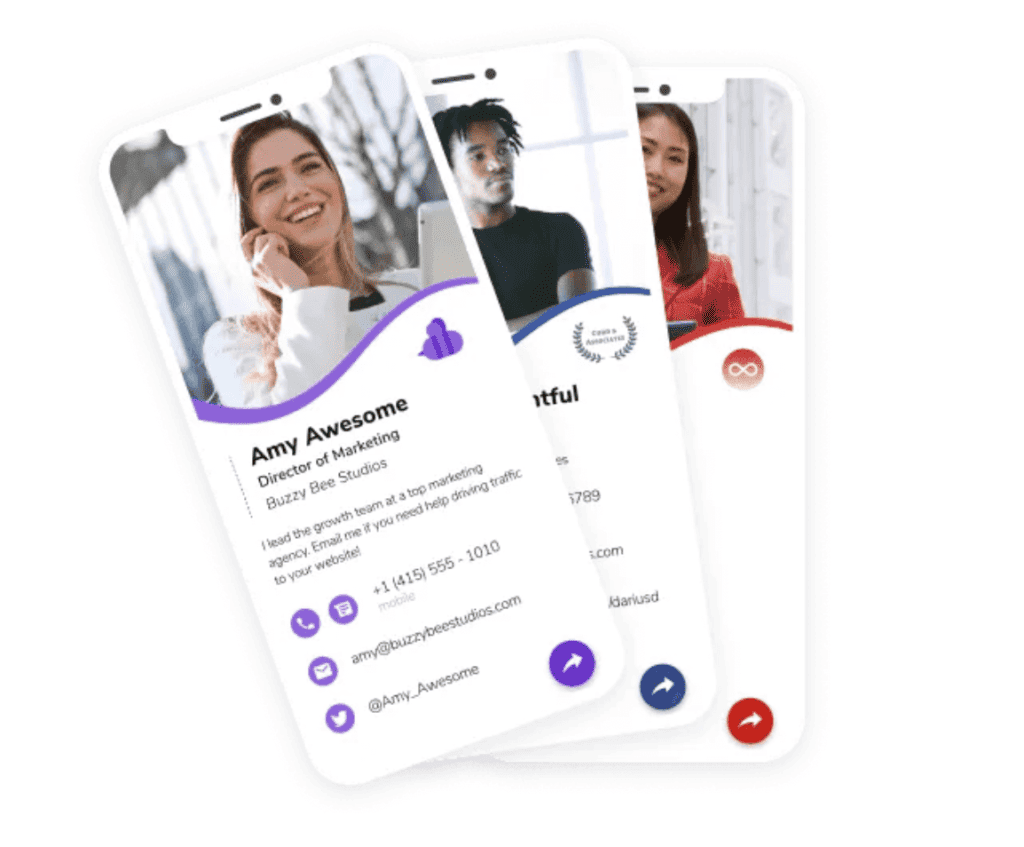 Digital Business Cards Hihello at Maddison Loch blog