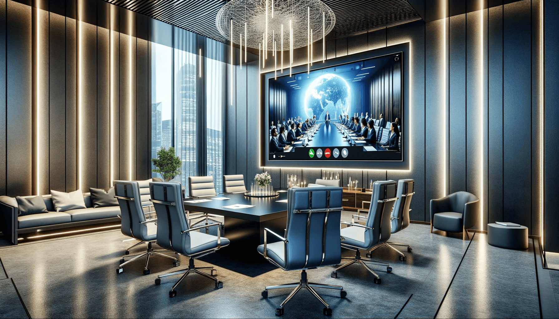 How To Choose The Right Size TV For Your Conference Room (2024)